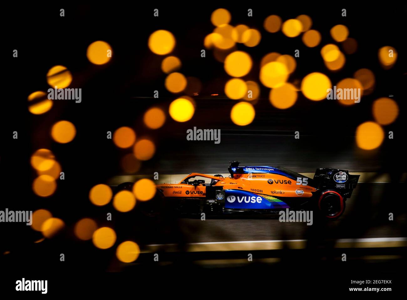 55 SAINZ Carlos (spa), McLaren Renault F1 MCL35, action during the ...