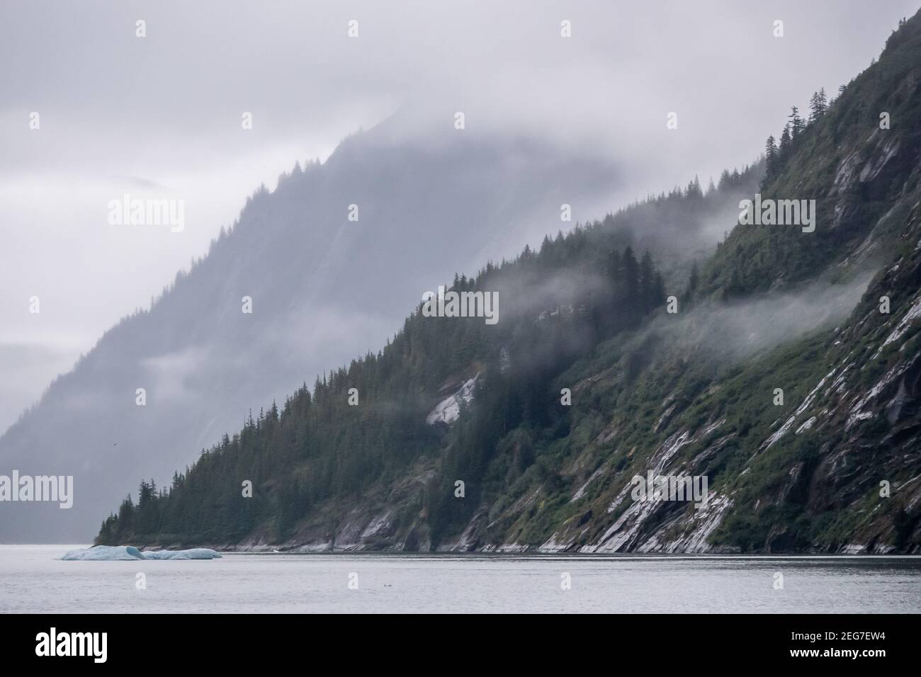 Tracy Arm Fjord in Southeast Alaska Stock Photo - Alamy