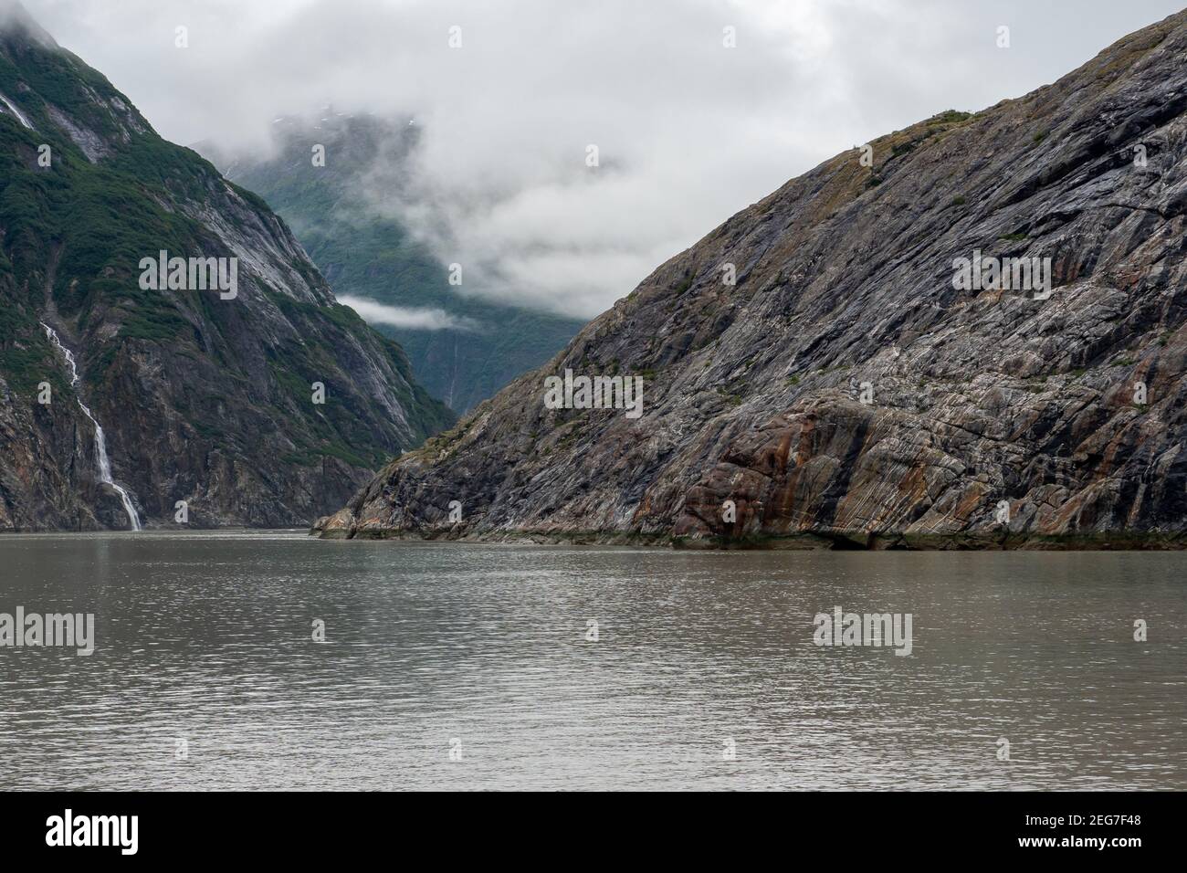 Tracy Arm Fjord in Southeast Alaska Stock Photo - Alamy
