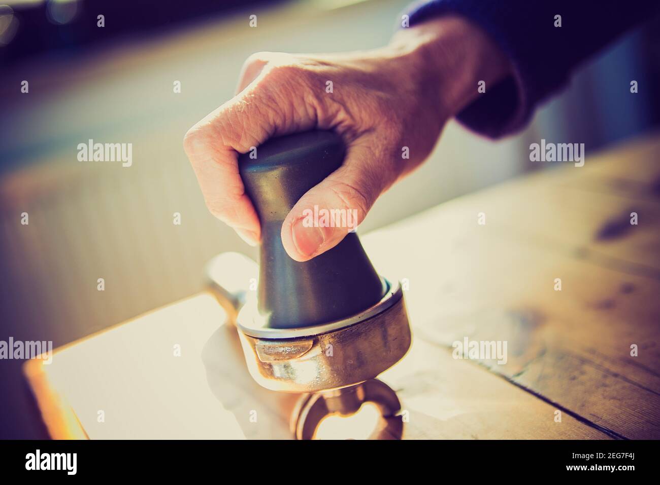 Tamper hi-res stock photography and images - Alamy