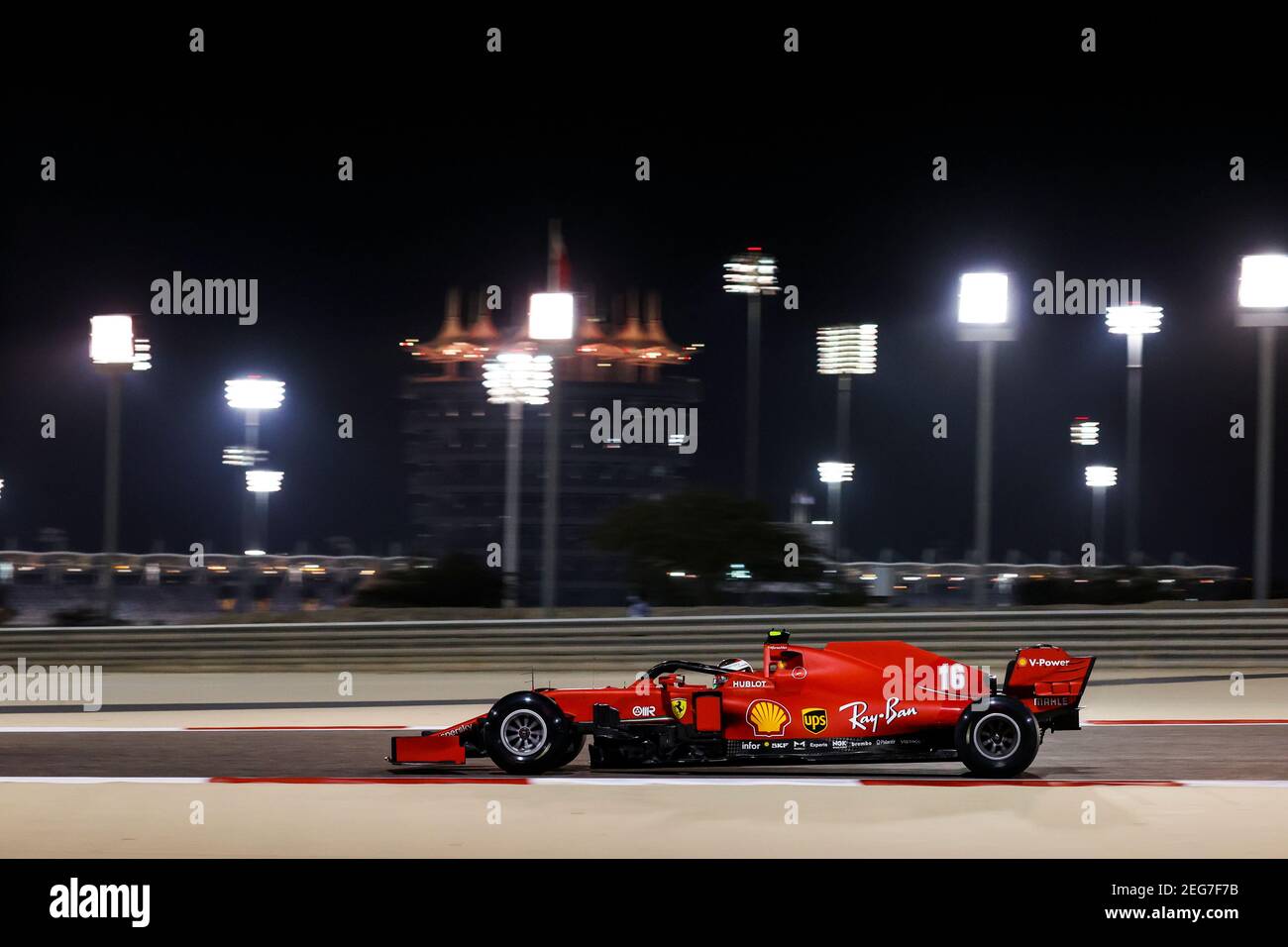 16 LECLERC Charles (mco), Scuderia Ferrari SF1000, action during the Formula 1 Gulf Air Bahrain ...