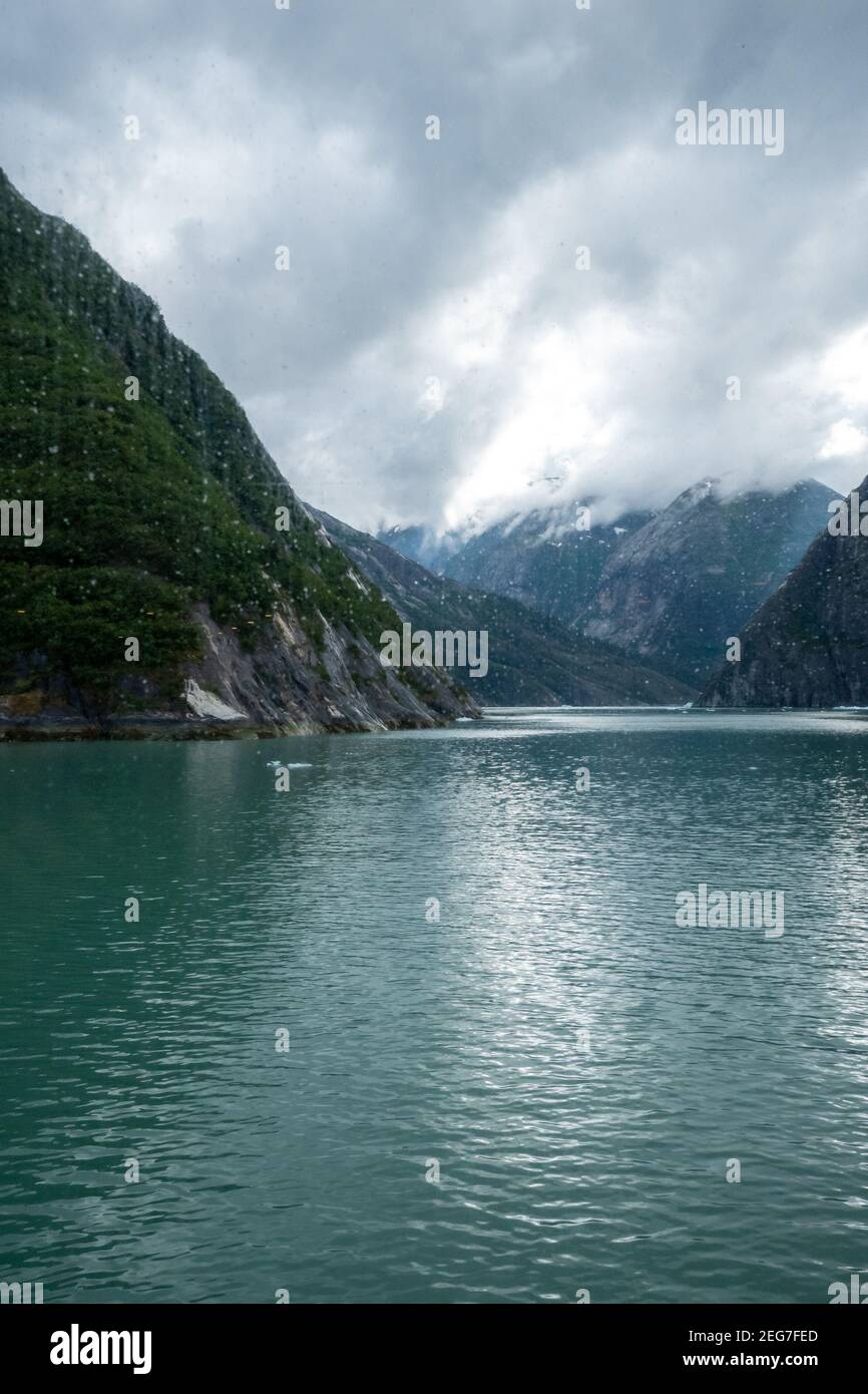 Tracy Arm Fjord in Southeast Alaska Stock Photo - Alamy
