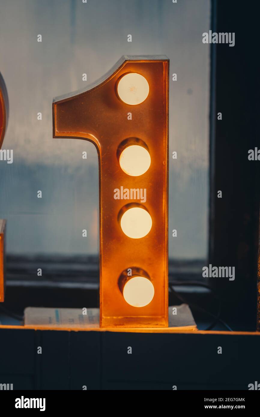 3d render numbers hi-res stock photography and images - Alamy