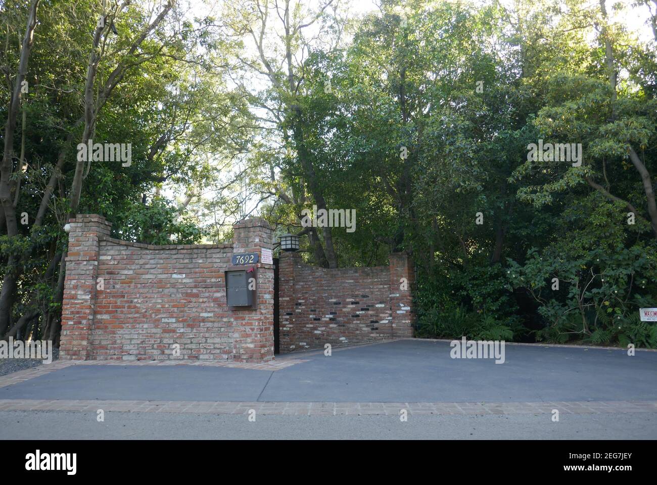 Los Angeles, California, USA 17th February 2021 A general view of ...