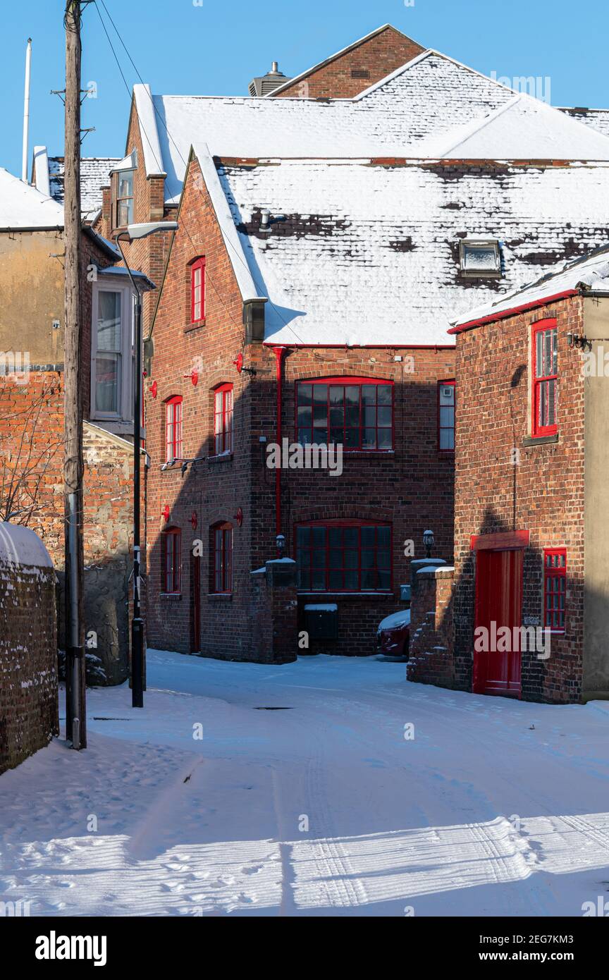 Durham snow city hi-res stock photography and images - Alamy