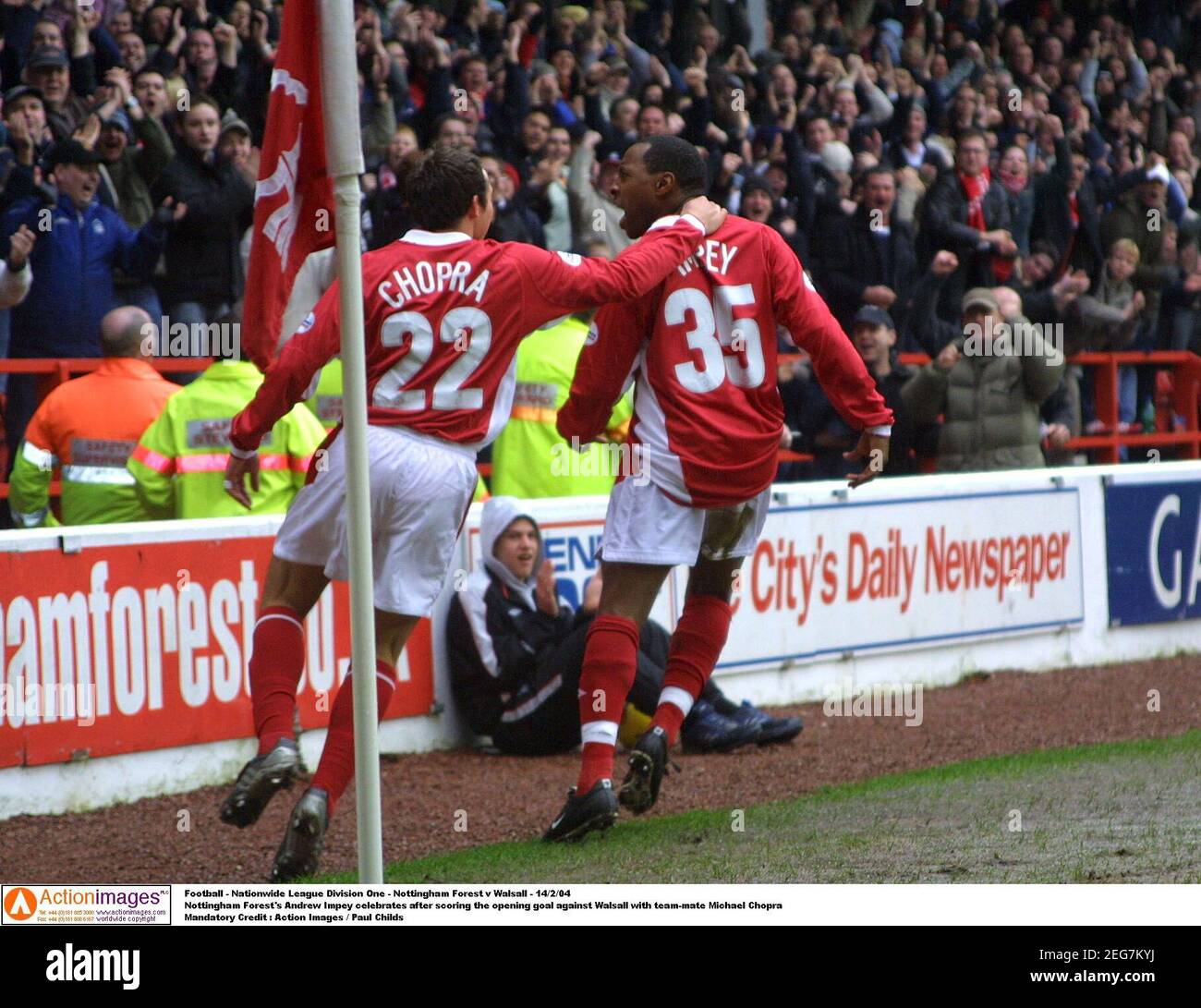 Nottingham forests andrew impey hi-res stock photography and images - Alamy