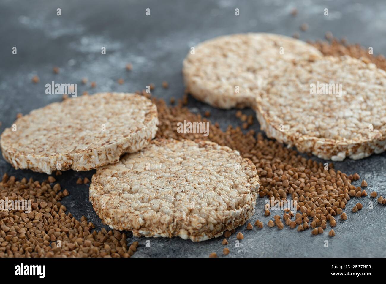 Puffed buckwheat hi-res stock photography and images - Alamy