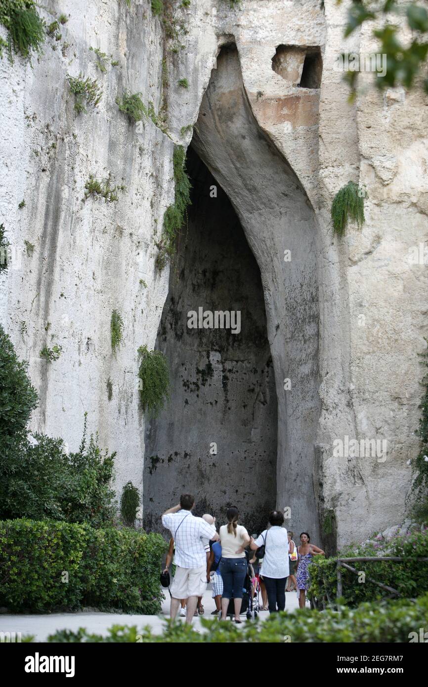 Ear of dionysius grotto hi-res stock photography and images - Alamy