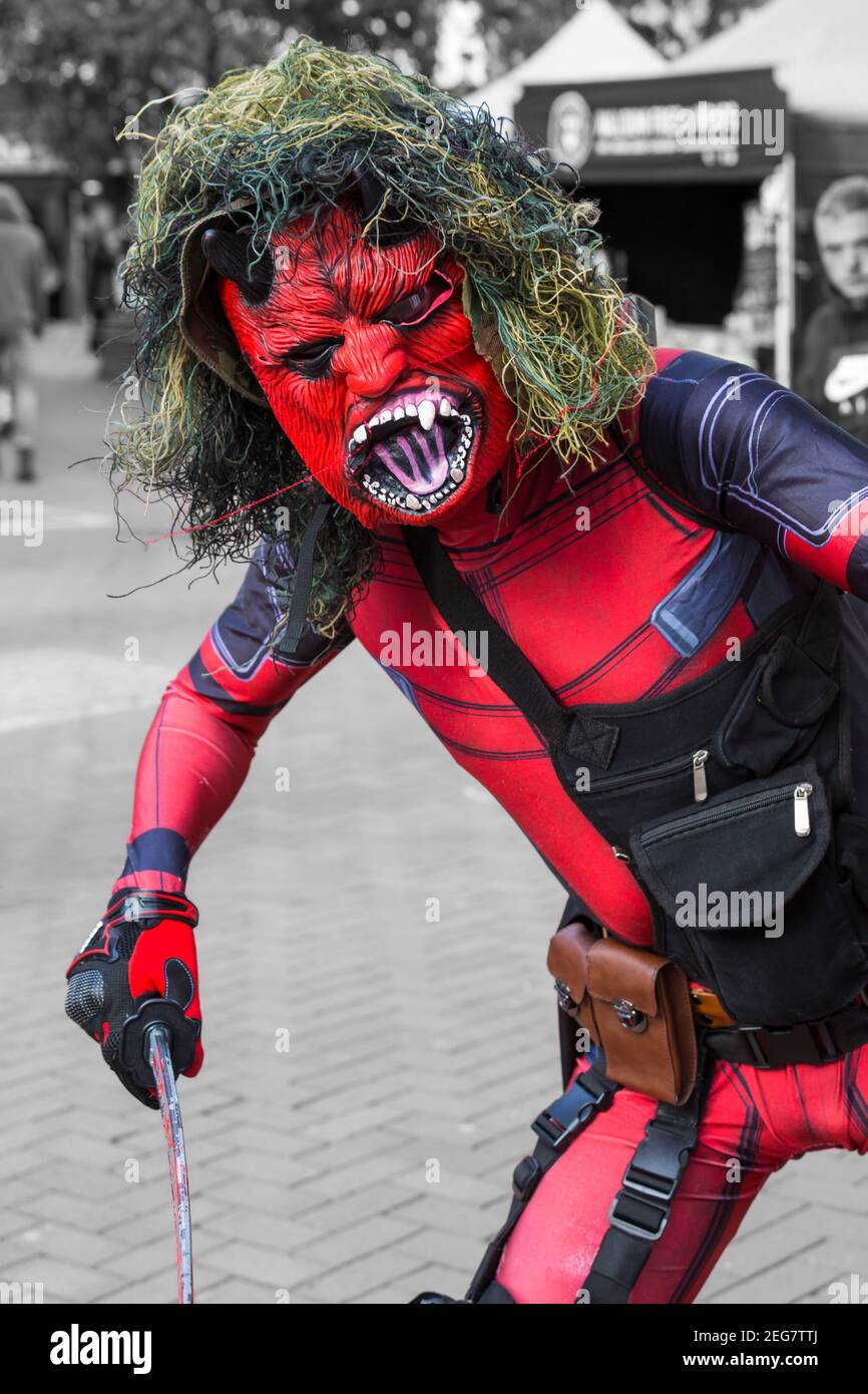Poole zombie fest hi-res stock photography and images - Alamy
