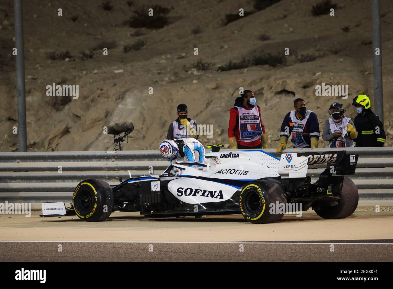 LATIFI Nicholas (can), Williams Racing F1 FW43, portrait during the ...