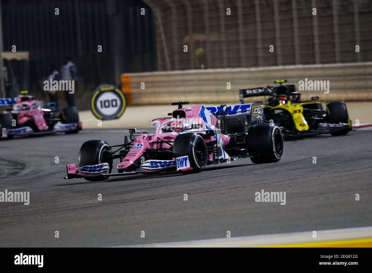 11 PEREZ Sergio (mex), Racing Point F1 RP20, action during the Formula ...