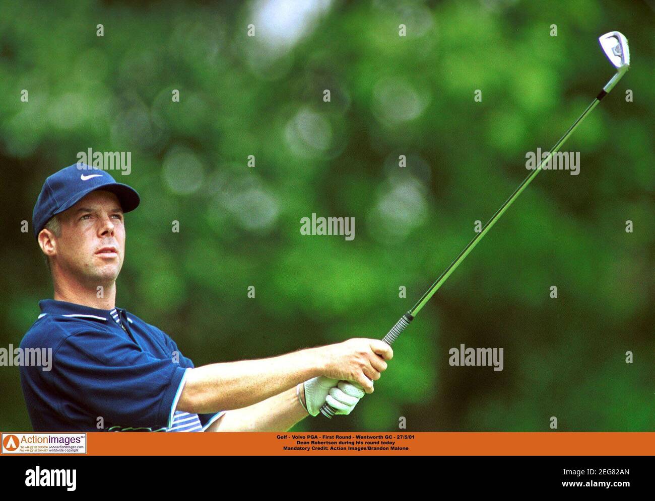 Dean robertson volvo pga action hi-res stock photography and images - Alamy
