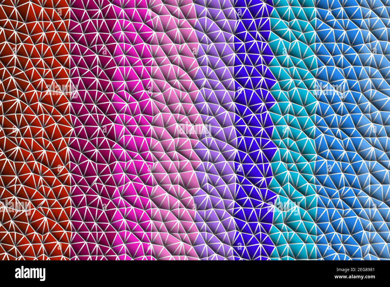 Rainbow low poly Stock Vector Images - Alamy