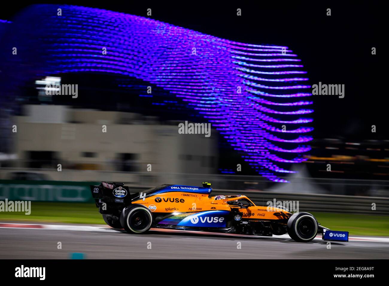 04 NORRIS Lando (gbr), McLaren Renault F1 MCL35, action during the ...