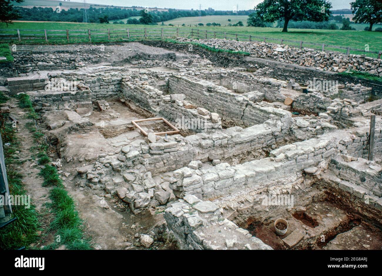 Binchester roman fort hi-res stock photography and images - Alamy