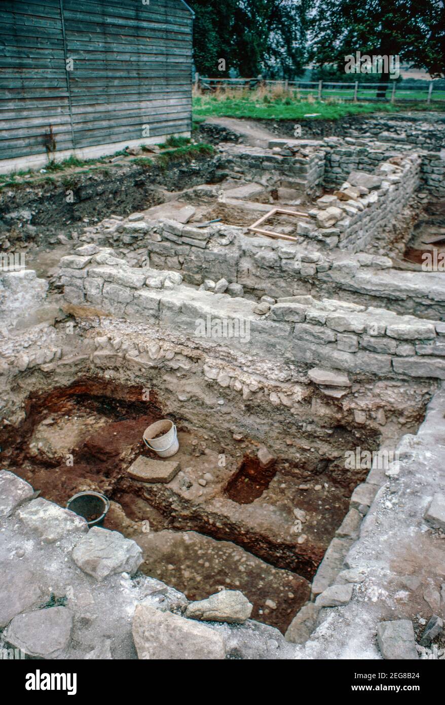 Binchester roman fort hi-res stock photography and images - Alamy