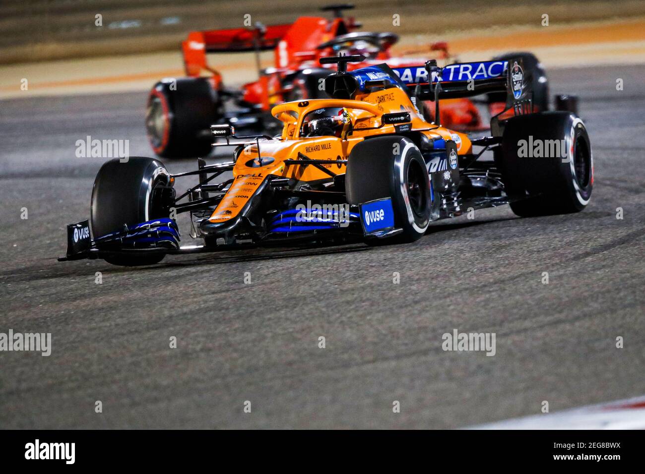 55 SAINZ Carlos (spa), McLaren Renault F1 MCL35, action during the ...