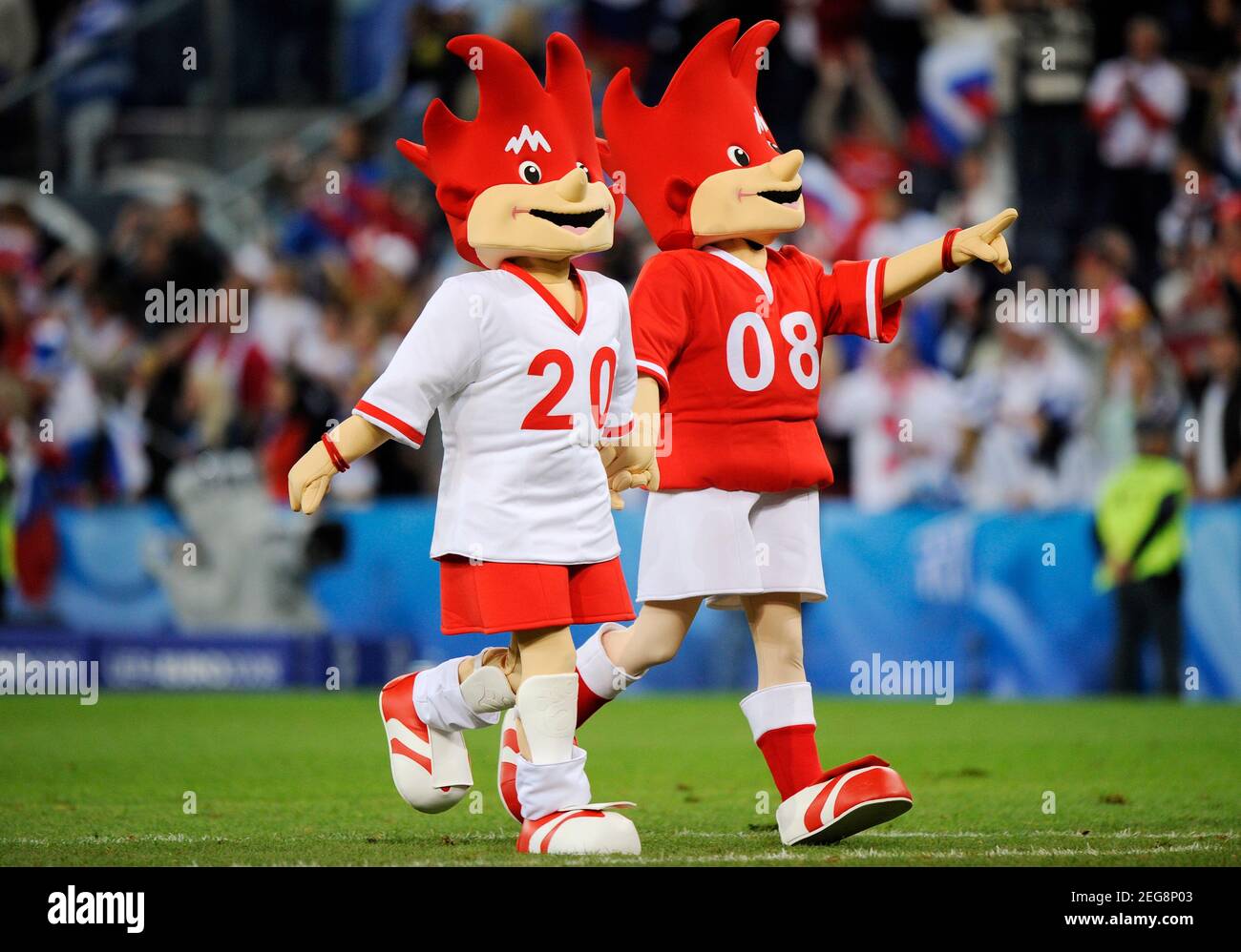Euro 2008 mascots hi-res stock photography and images - Alamy