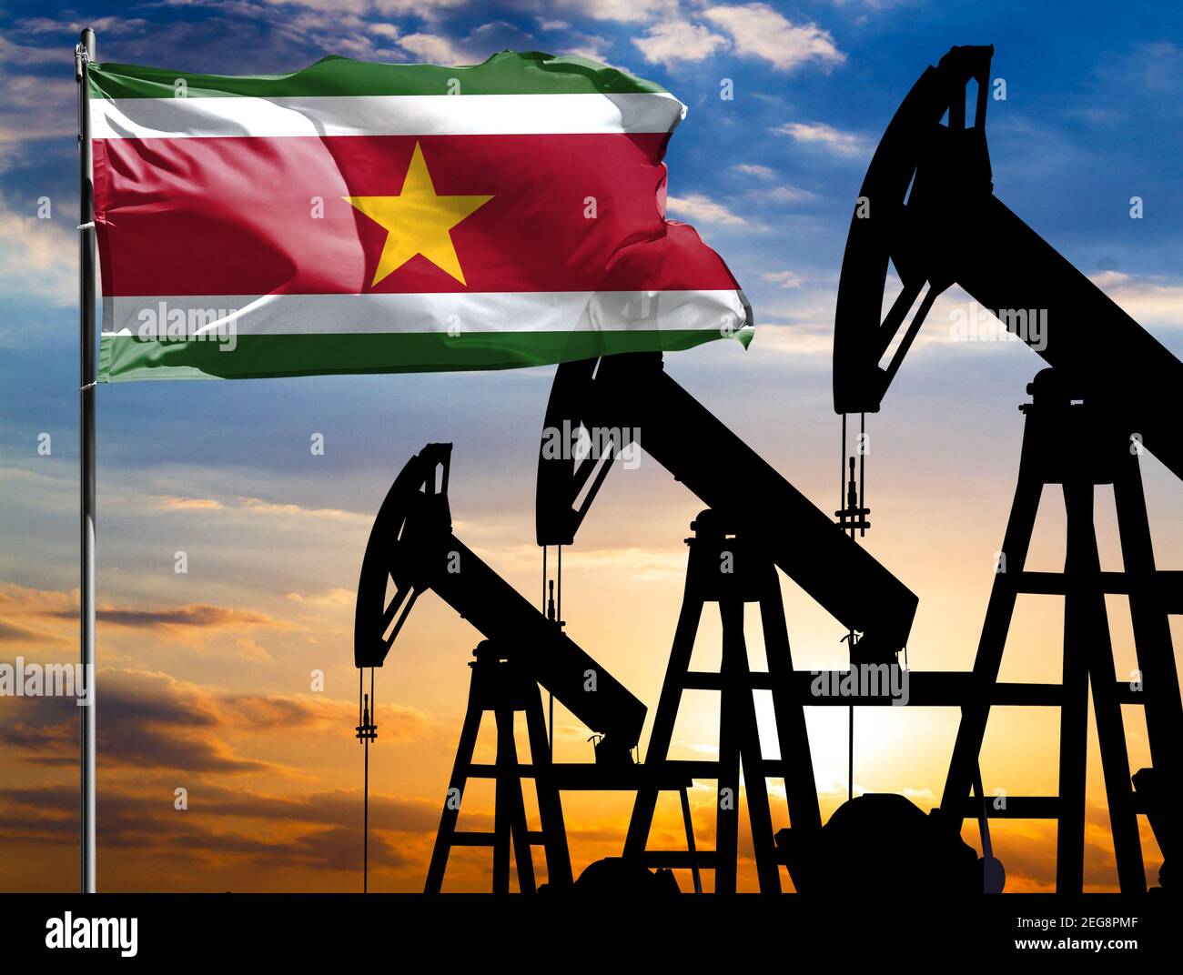 Suriname gas hi-res stock photography and images - Alamy
