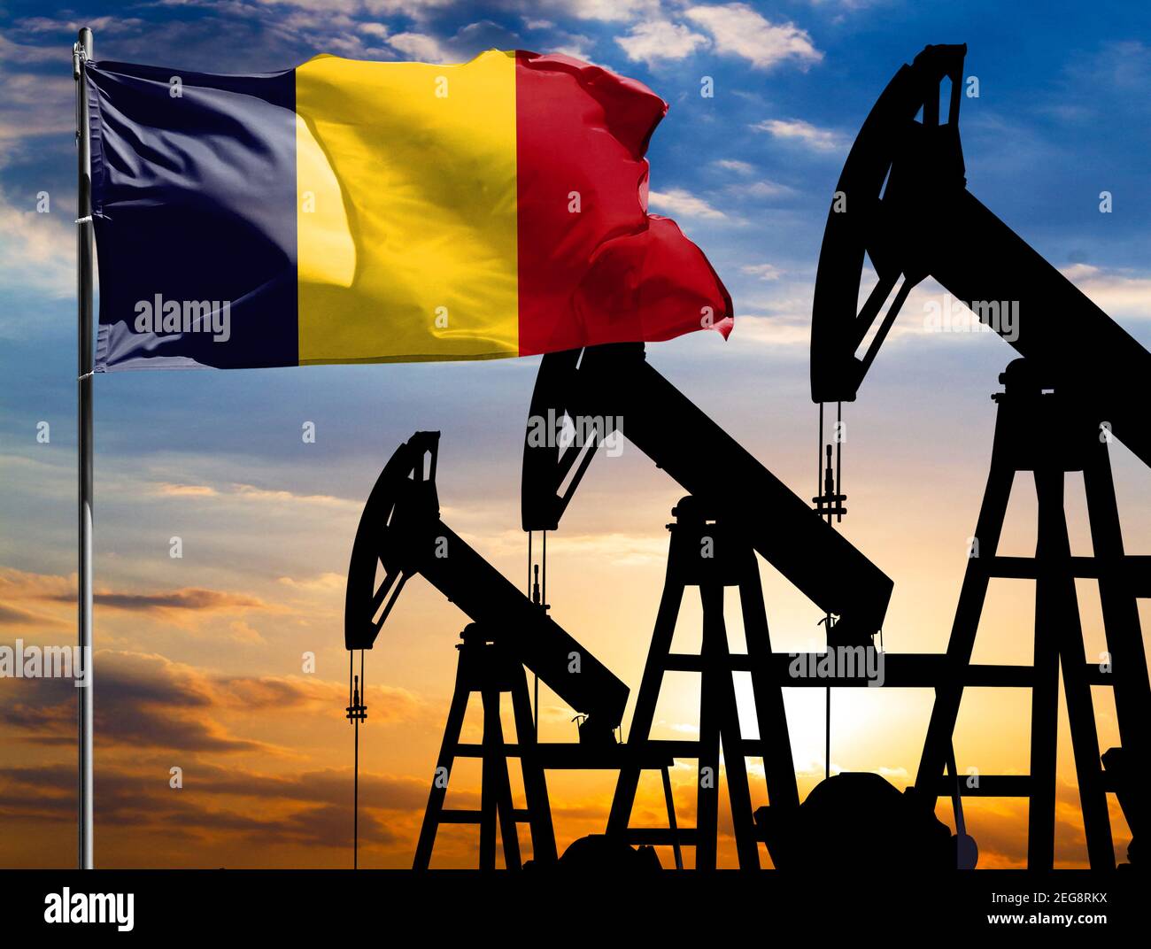 Oil extraction chad hi-res stock photography and images - Alamy