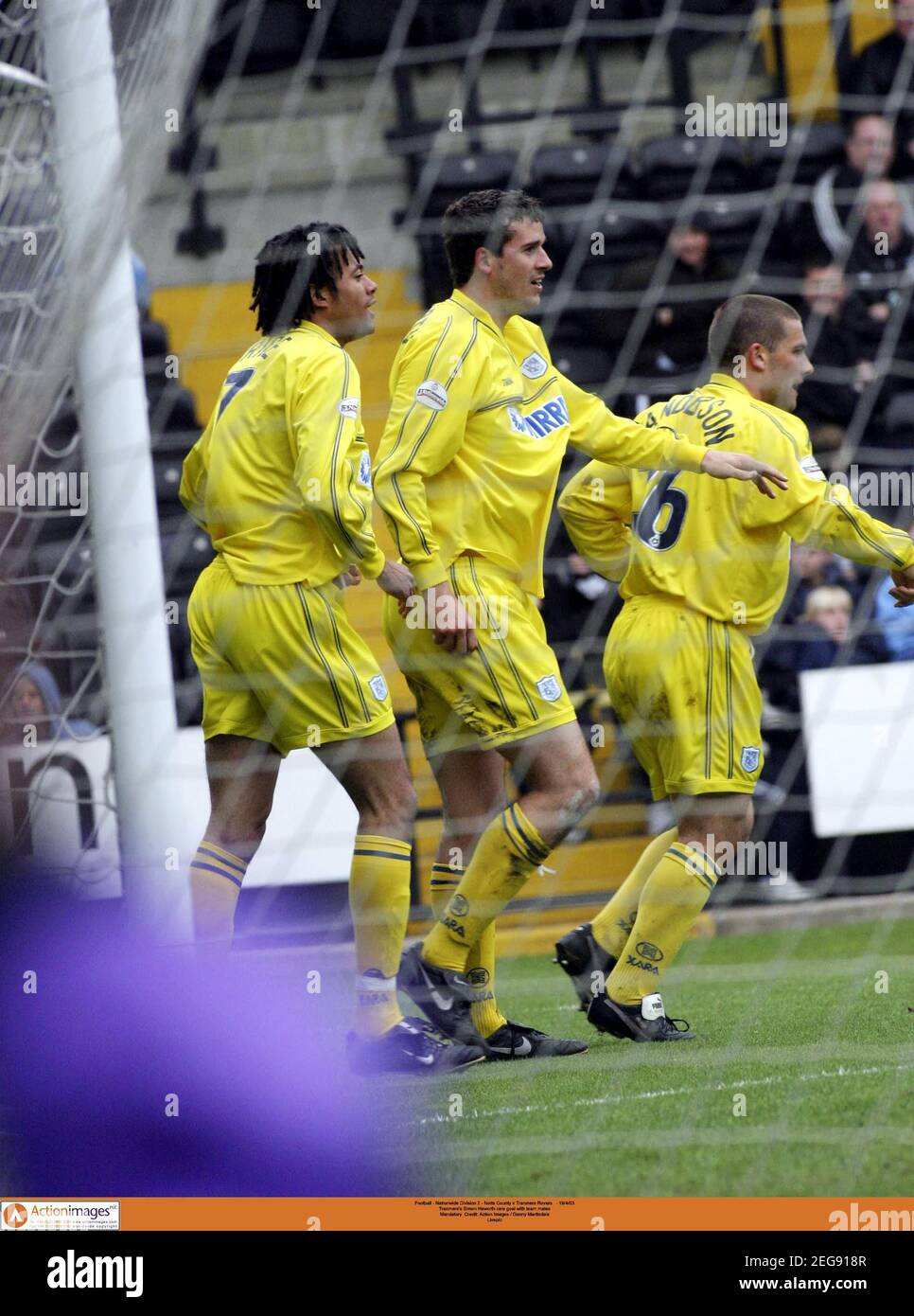 Notts county v tranmere division 2 hi-res stock photography and images ...