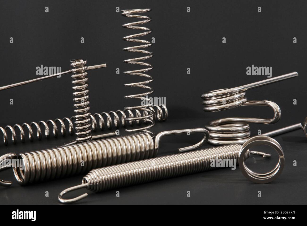 Group different metal steel objects circle hi-res stock photography and ...