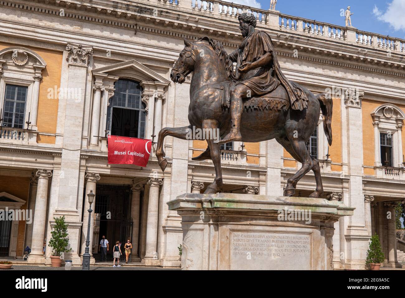 Capitoline Hill Statue
