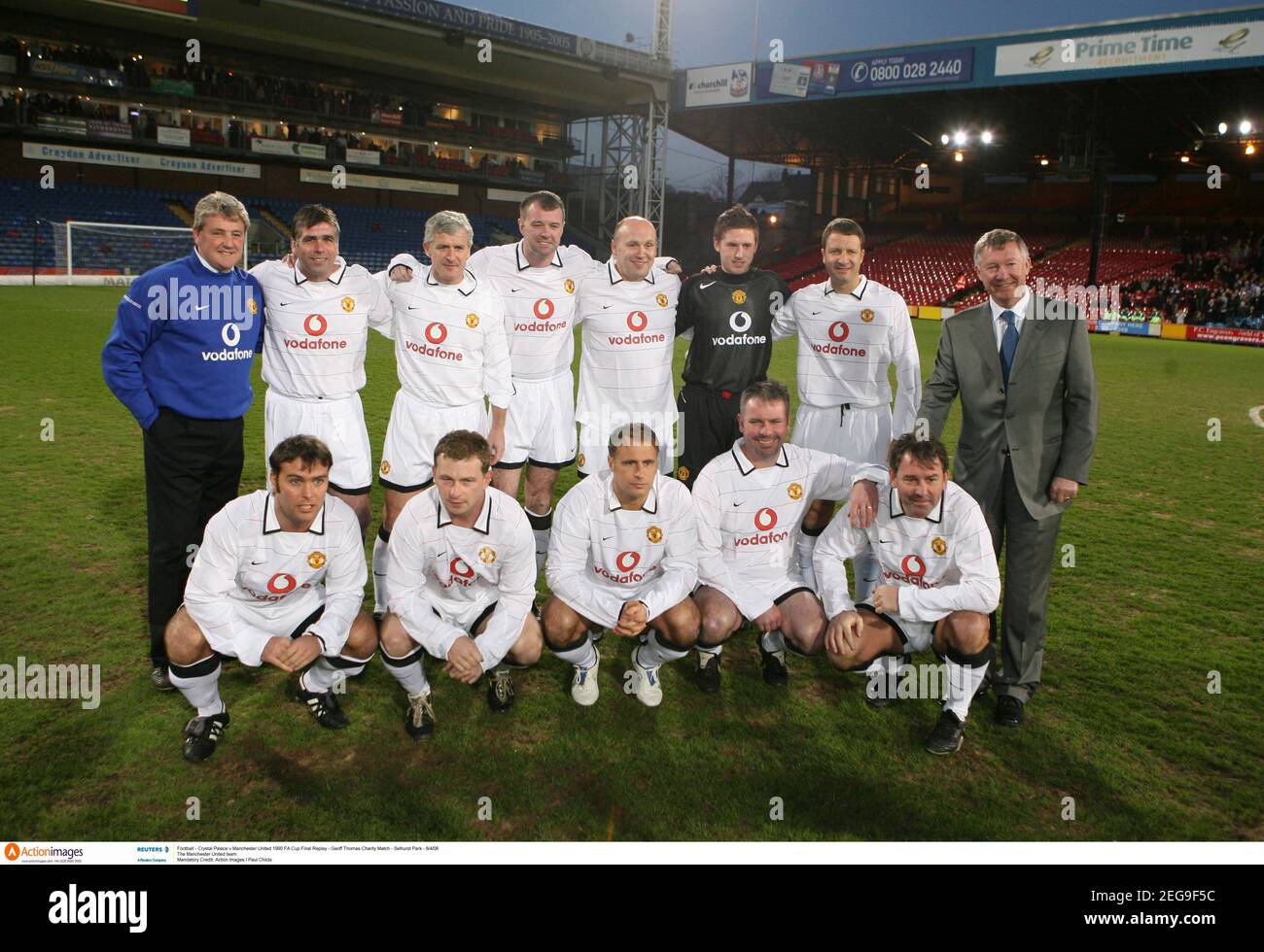 Crystal palace v manchester united fa cup final 1990 hi-res stock ...