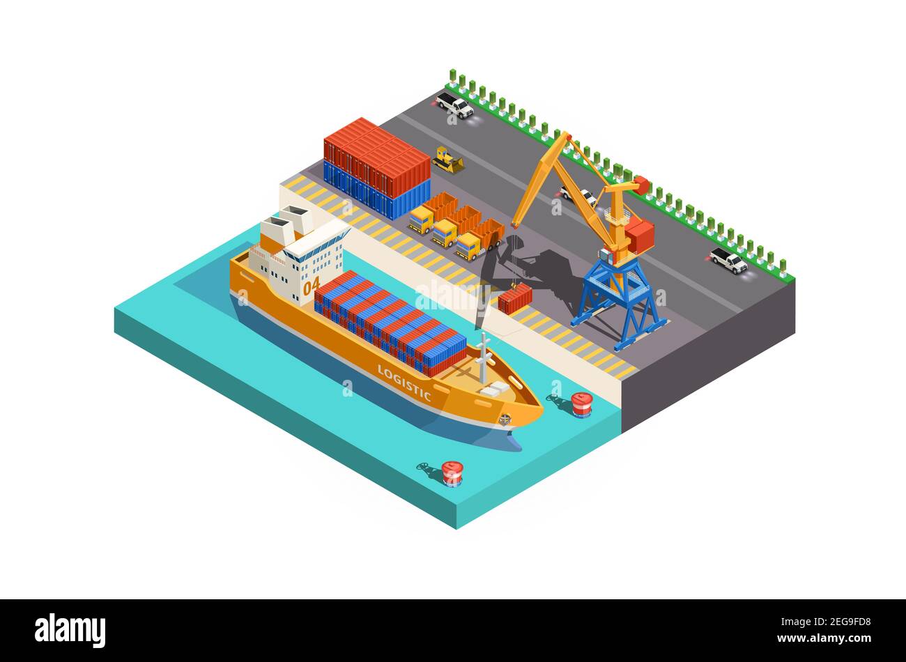 Modern Vector isometric icon or infographic element representing low ...