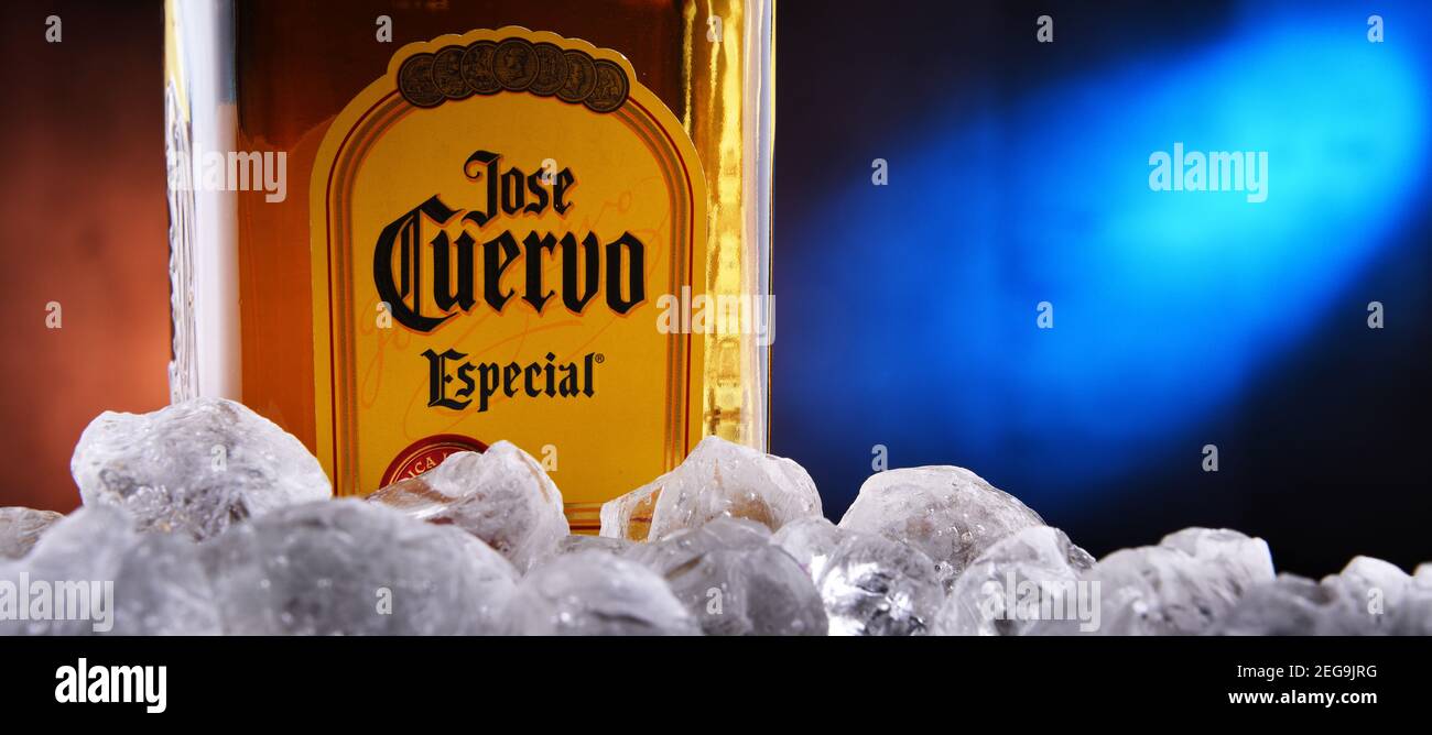 Jose cuervo bottle hi-res stock photography and images - Alamy