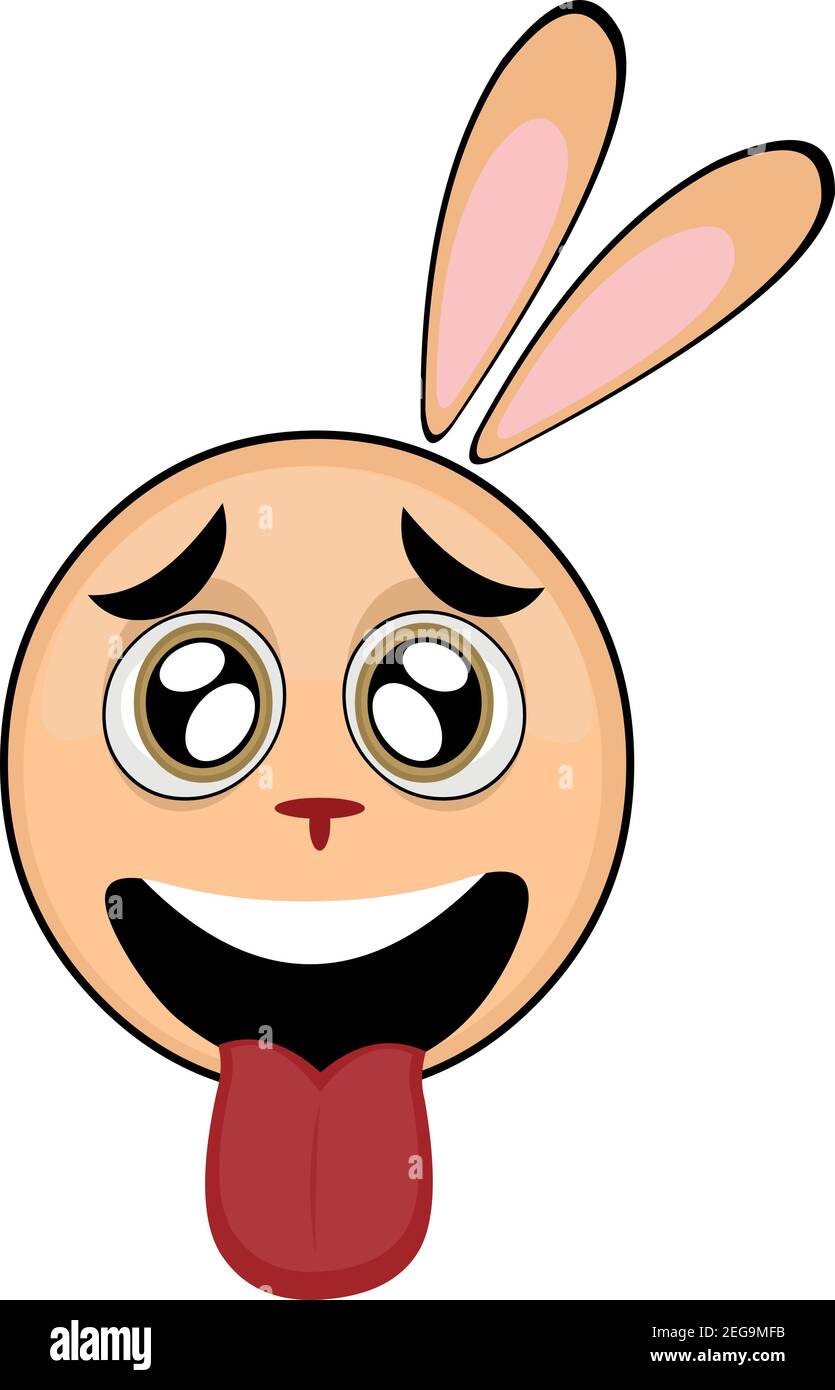 Rabbit drawing for kids Cut Out Stock Images & Pictures - Alamy