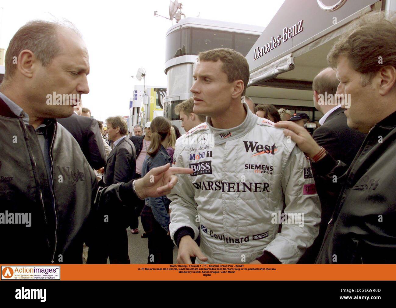 Ron dennis coulthard hi-res stock photography and images - Alamy