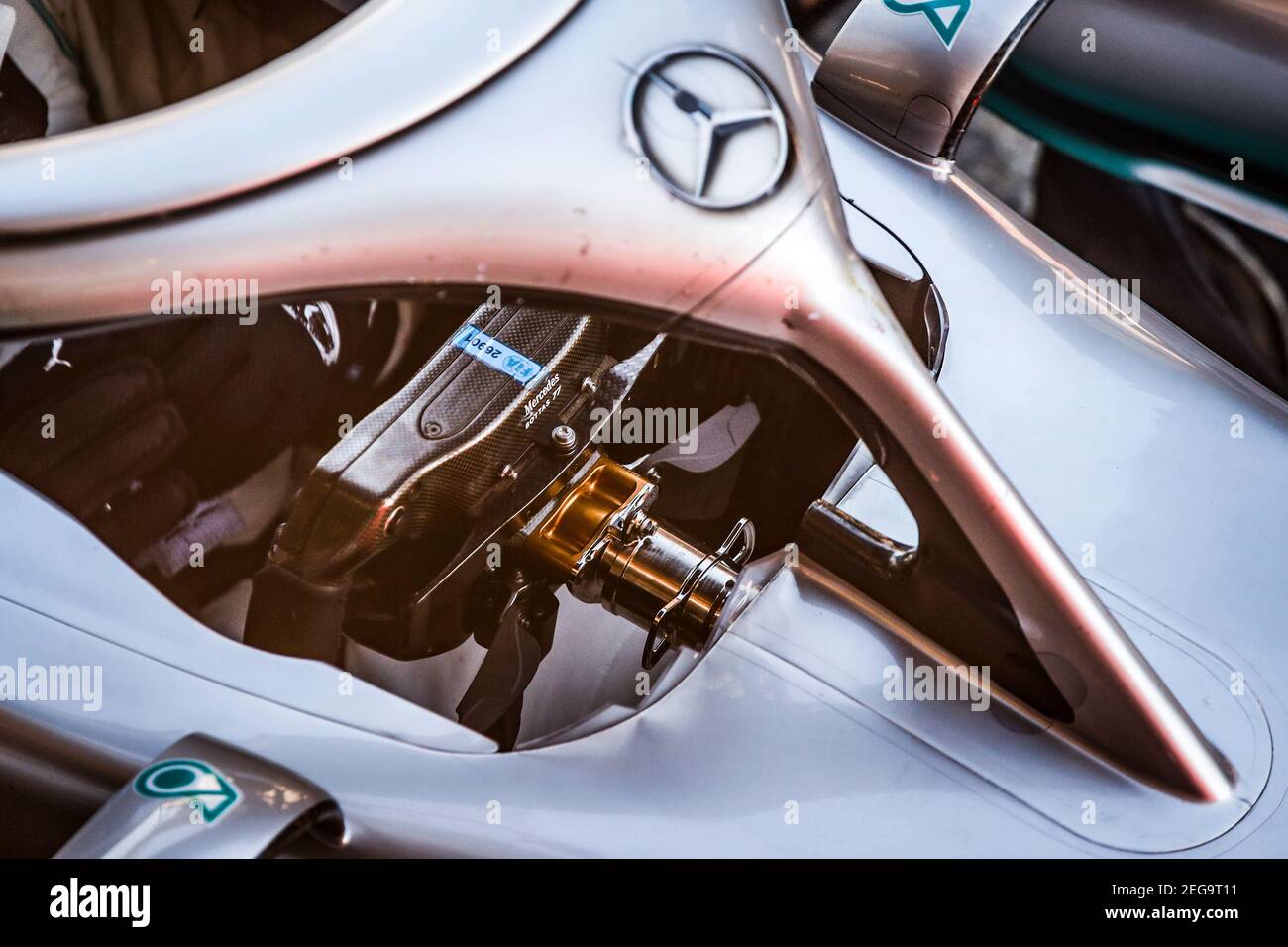 Mercedes amg f1 steering wheel hi-res stock photography and images - Alamy
