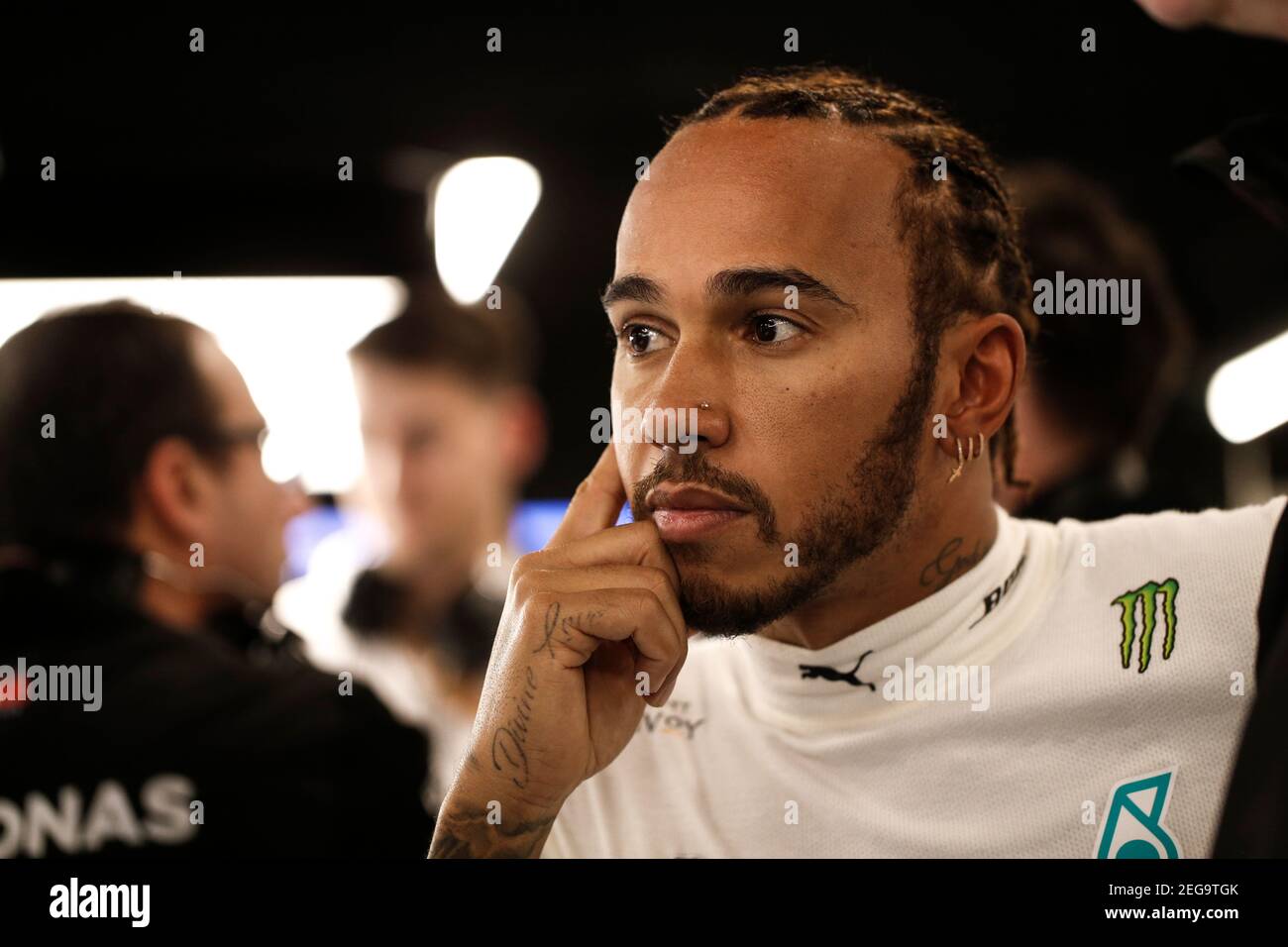 Mercedes amg f1 w11 de lewis hamilton hi-res stock photography and ...