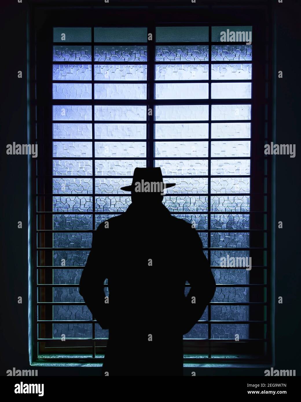 Spying out window hi-res stock photography and images - Alamy