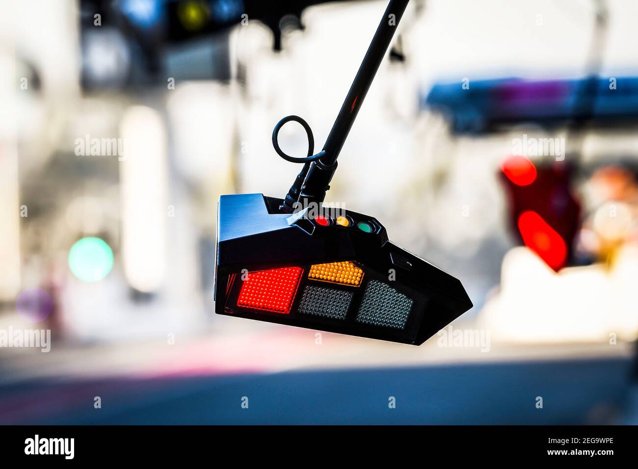 PIT LANE during the second session of the Formula 1 Pre-season testing ...