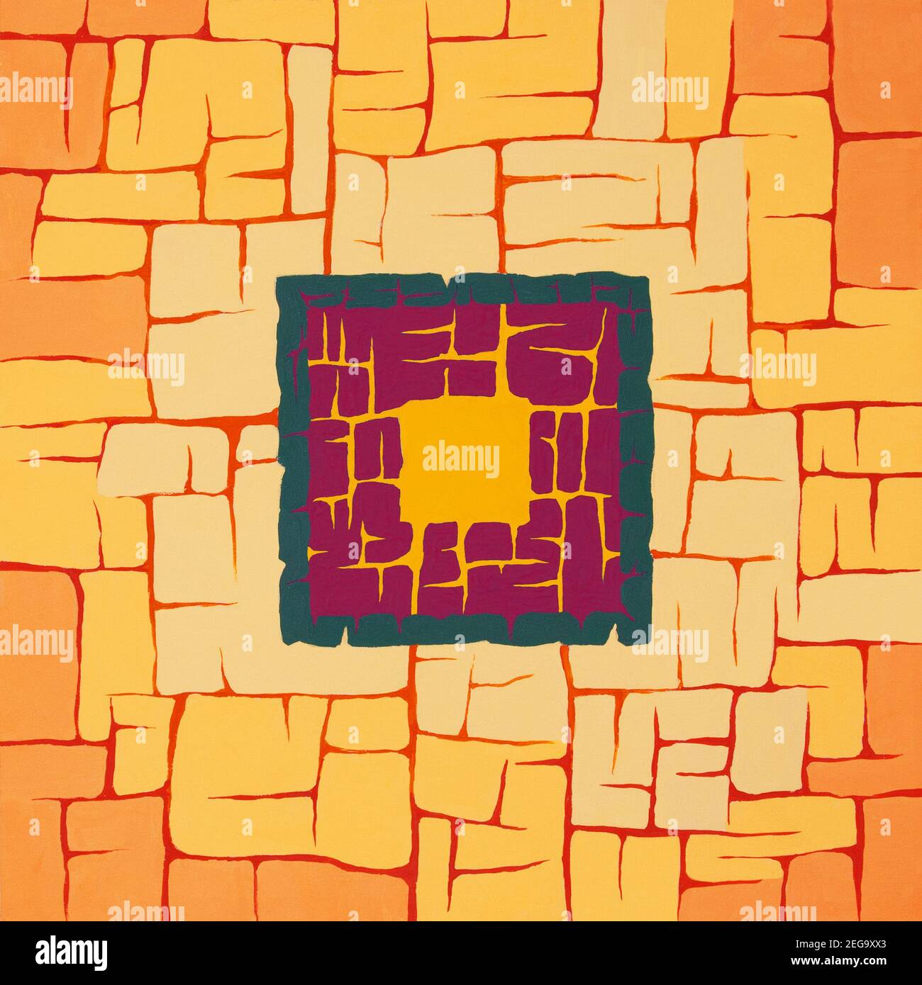 Abstract background with stone texture. Hand drawn illustration Stock ...