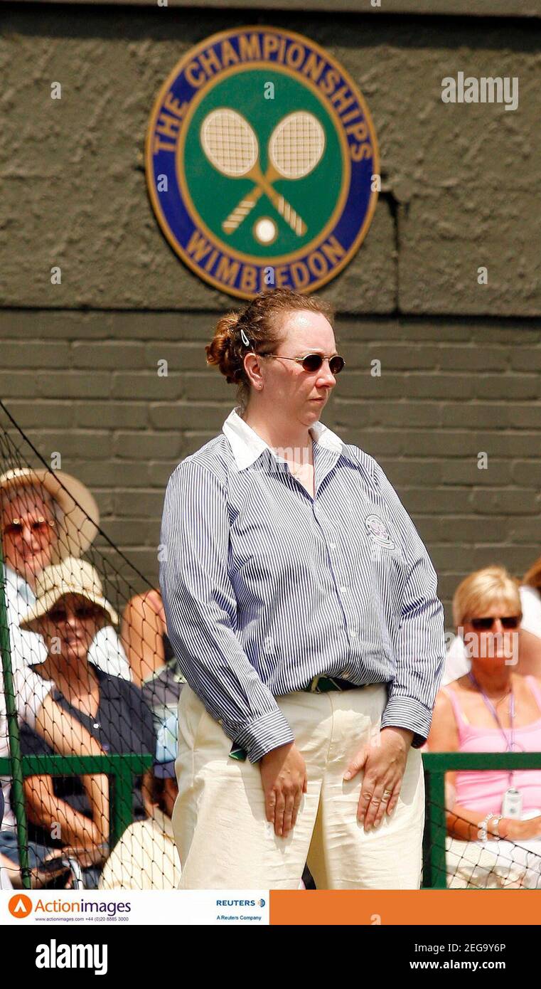 Wimbledon Line Judge High Resolution Stock Photography and Images - Alamy