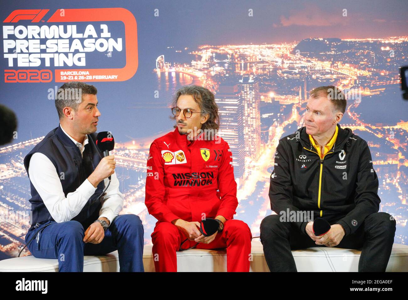 Renault f1 team trackside operations director in fia press conference ...