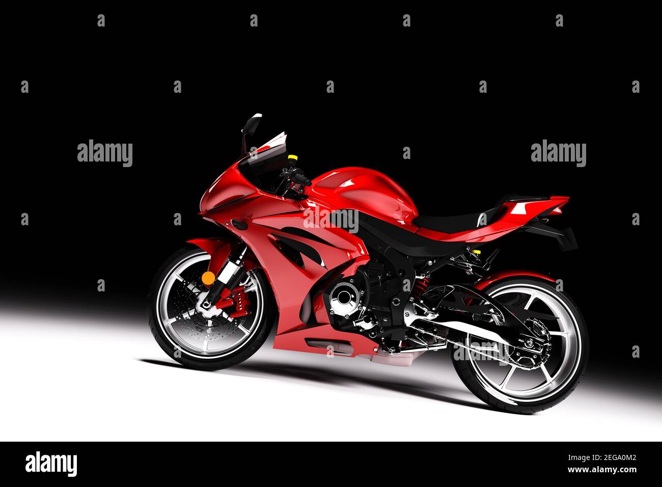 Black And Red Ninja Bikes