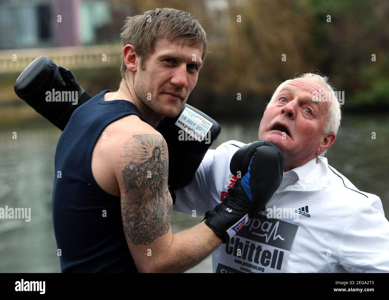 Tony jeffries press conference hi-res stock photography and images - Alamy