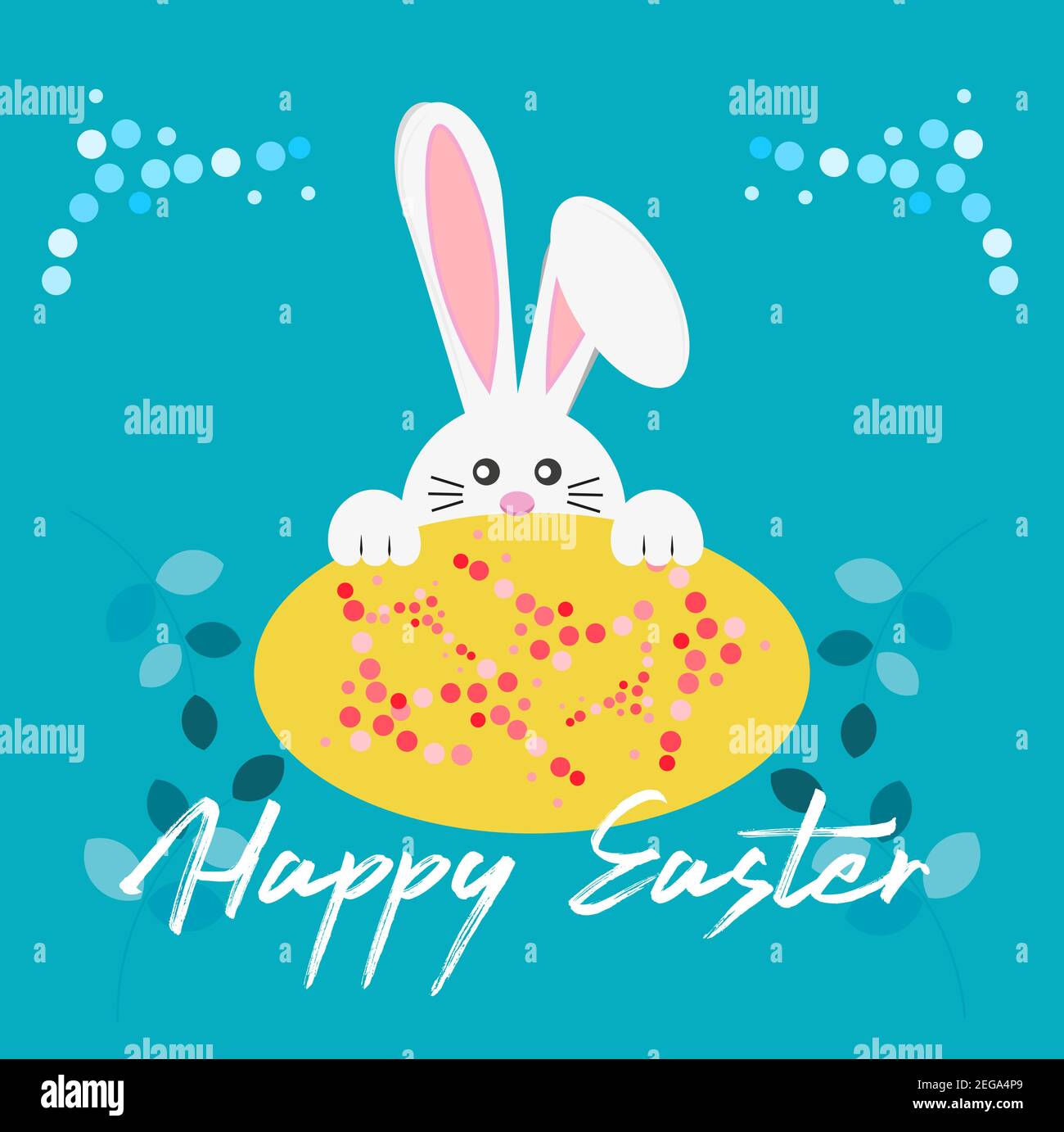 Happy easter vector illustration Stock Vector Image & Art - Alamy