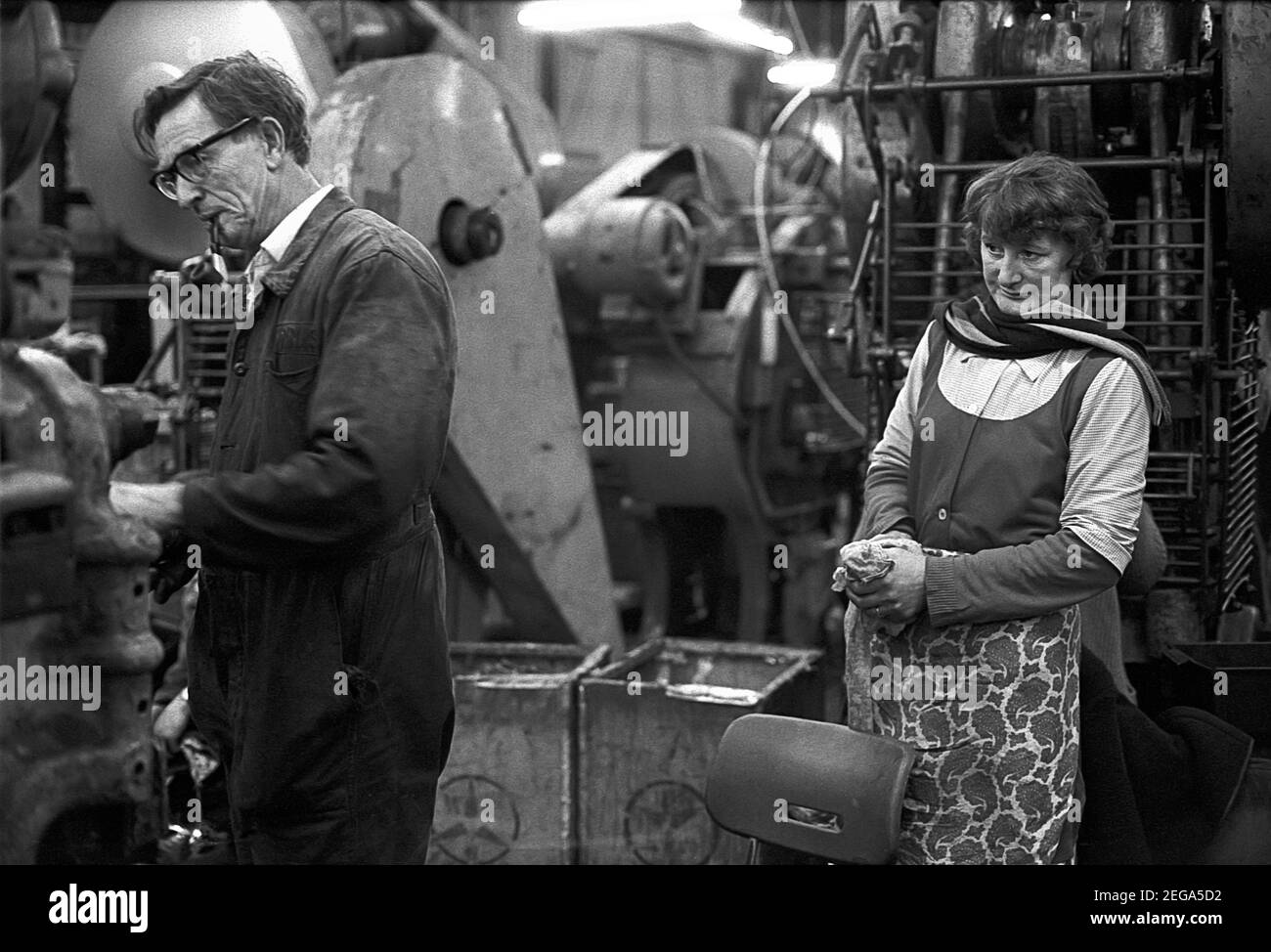 Factory engineer Black and White Stock Photos & Images - Alamy