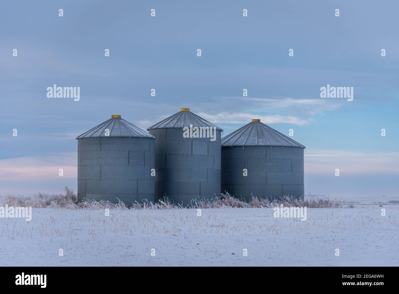 Old barn farm grain bin hi-res stock photography and images - Alamy