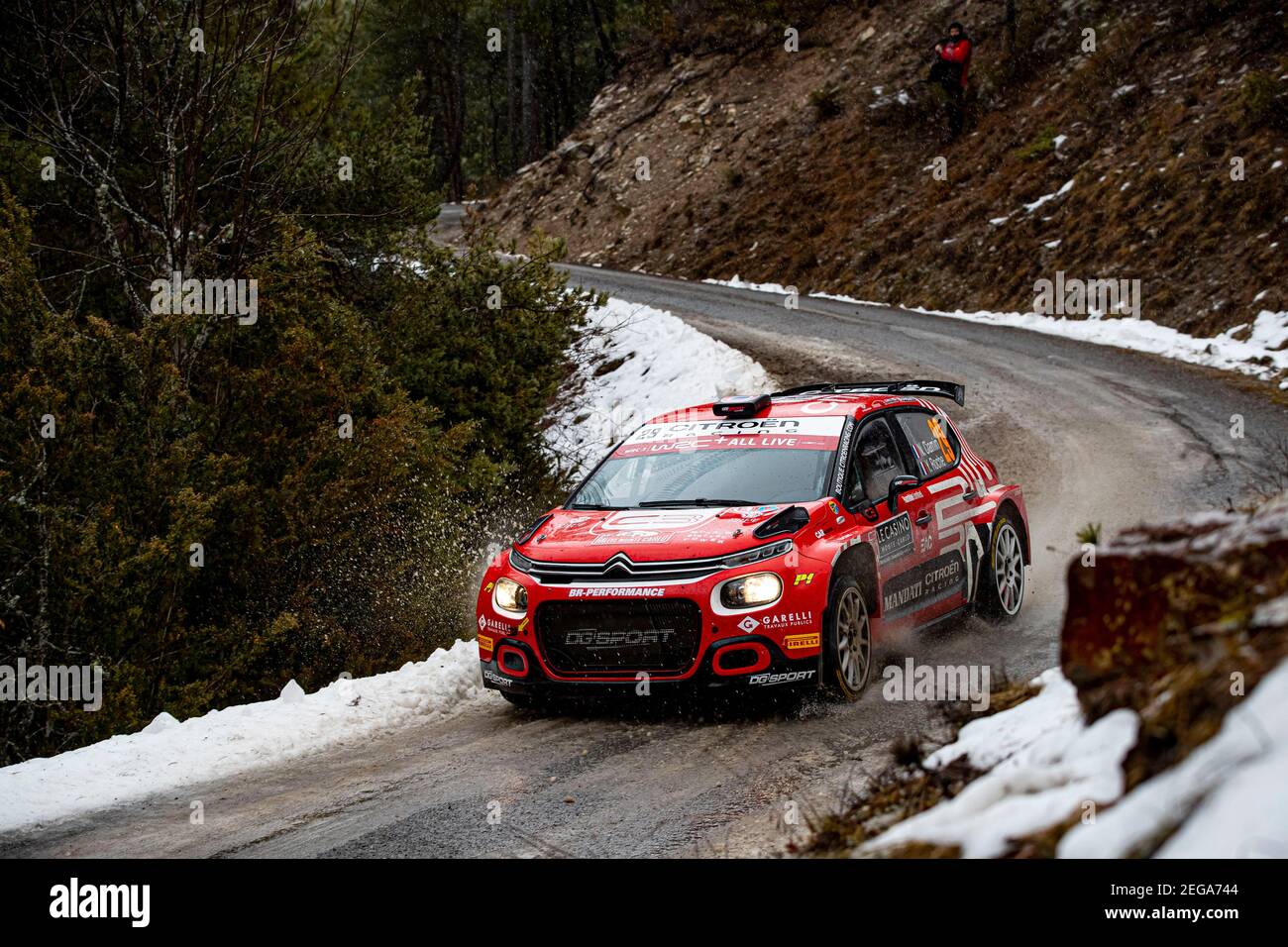 29 Nicolas CIAMIN (FRA), Yannick ROCHE (FRA), CITROËN C3, RC2 Rally2 ...