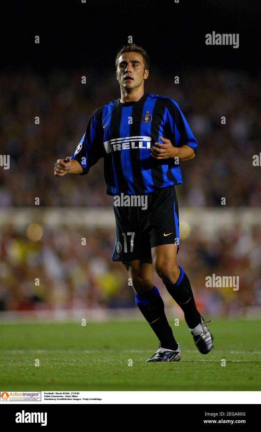 Cannavaro Inter High Resolution Stock Photography and Images - Alamy