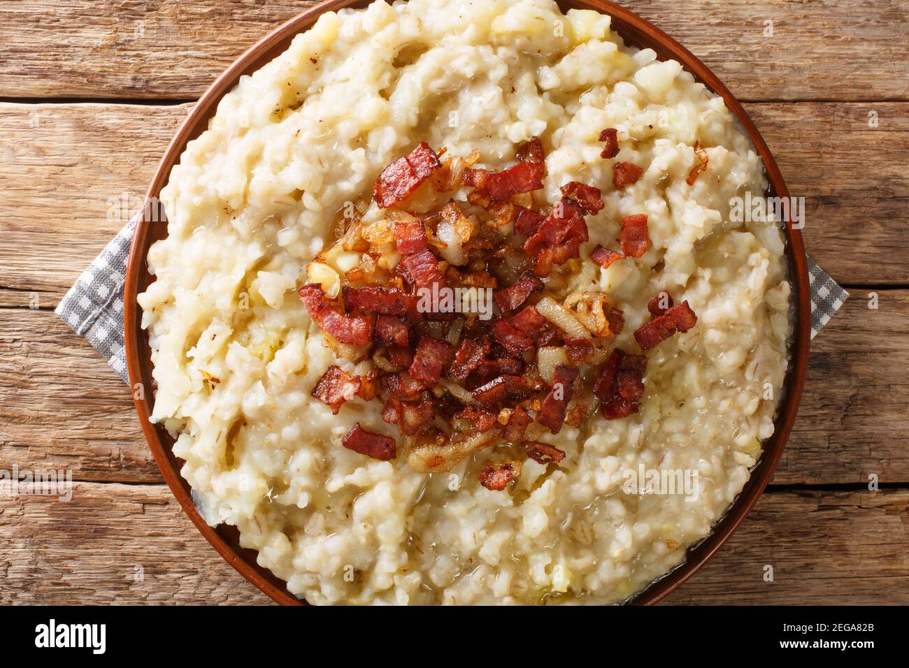 Barley porridge top hi-res stock photography and images - Alamy