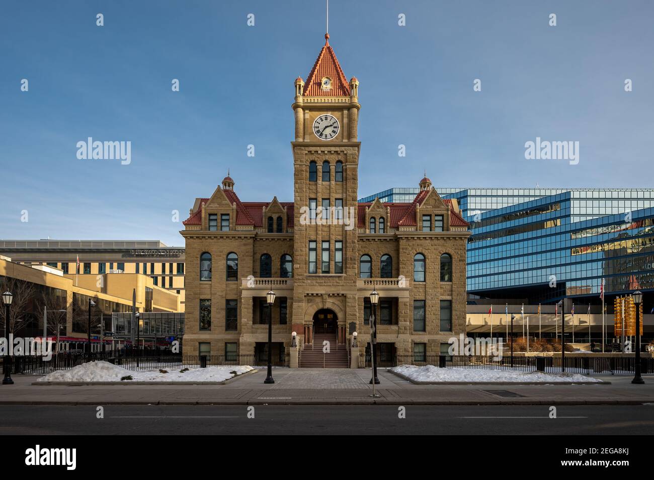 Calgary's old city hall Stock Photo - Alamy