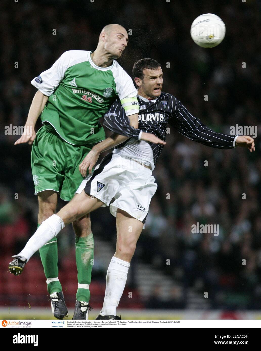 Hibernians rob jones hi-res stock photography and images - Alamy