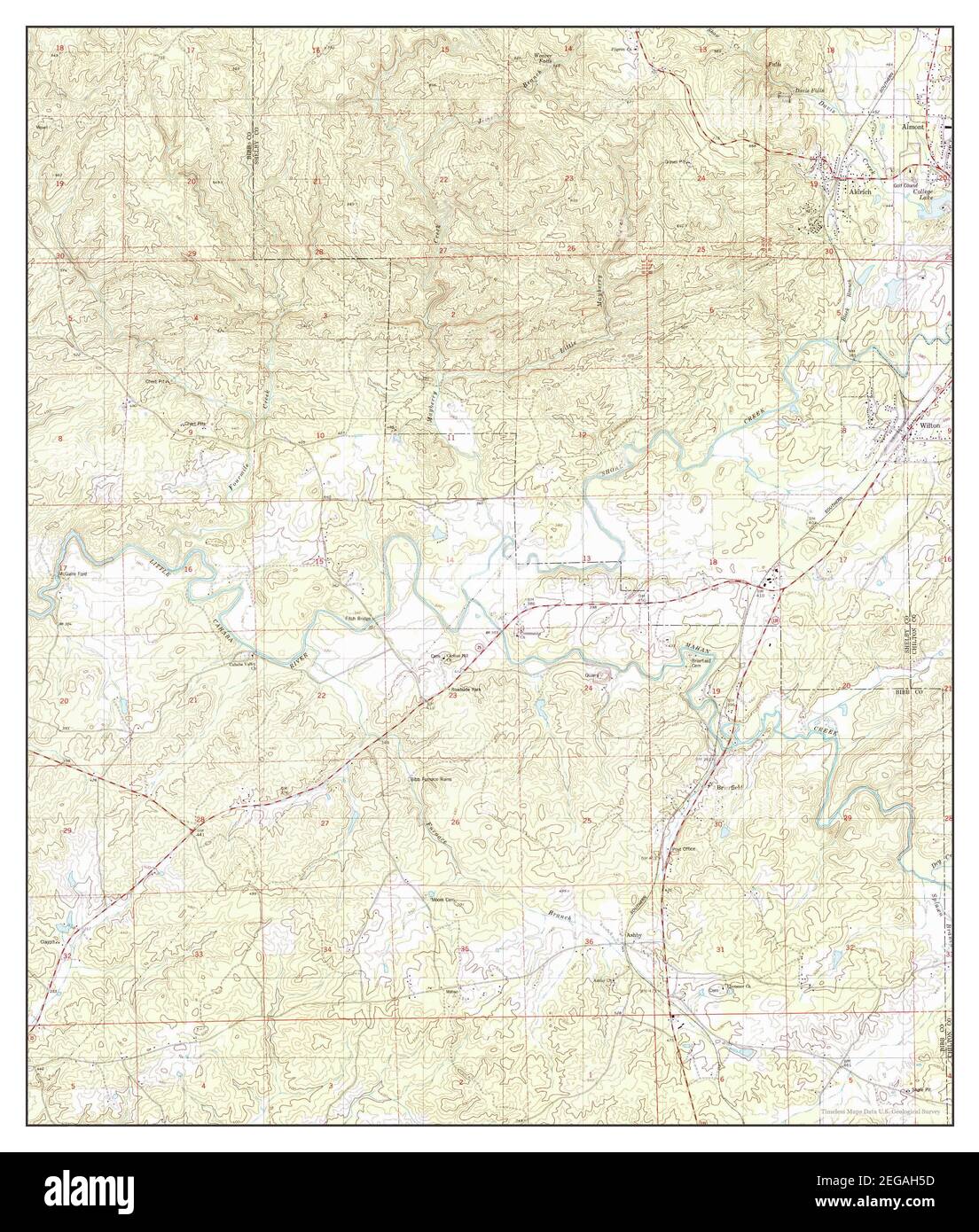 Aldrich, Alabama, map 1979, 1:24000, United States of America by ...